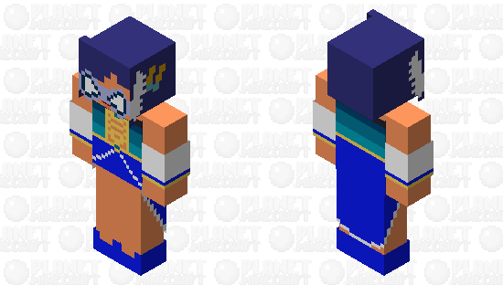 「rarerequested realclass noskinbase」aphmau masked singer Minecraft Skin