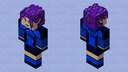 Nagi Seishiro Flow State (Bluelock) Minecraft Skin