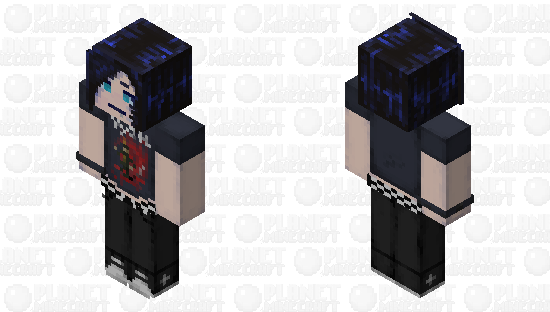 Emo boy Minecraft Skin