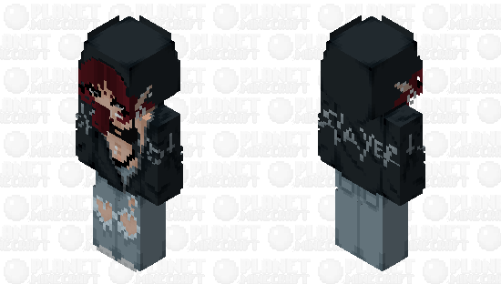 red head slayer Minecraft Skin