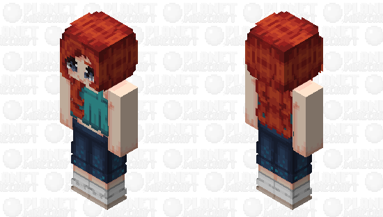 HD Chelsea From Ruby Gillman Teenage Kraken Minecraft Skin