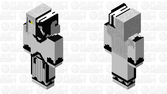 -BLEACH- WHITE ICHIGO (ZANGETSU) Minecraft Skin