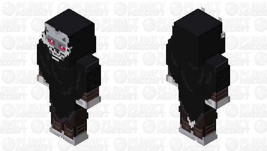 Death the wolf puss in boots minecraft skin Minecraft Skin