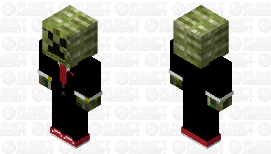 Mr. Creeper versión una "película de Minecraft" Minecraft Skin