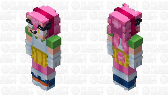 Rosy The Rascal || HD ☠️💚🔫🤢 From Sonic Minecraft Skin