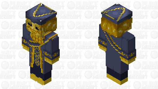 Gold Watcher (Dark Deception) Minecraft Skin