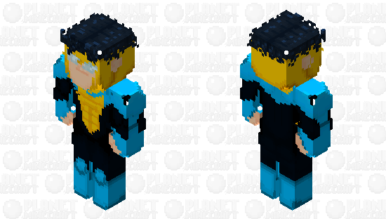 batmandrew.art Invincible Design Minecraft Skin