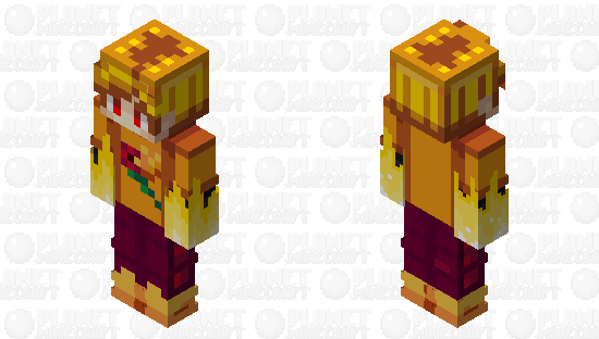 Incendius (Serious) HD Skin For Bedrock Edition Minecraft Skin