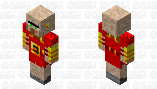 Armored Nether Villager Minecraft Skin