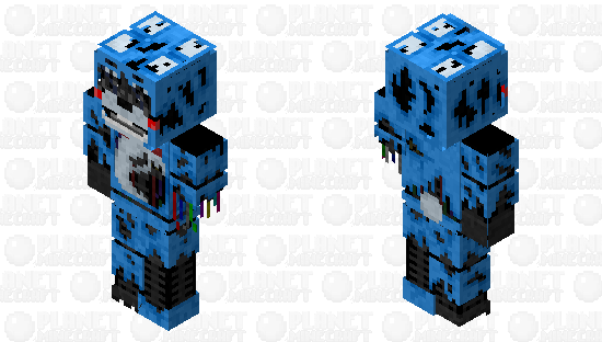 Withered Toy Bonnie Minecraft Skin