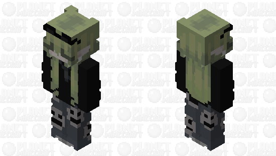 Green Slay Queen!! | By Yxm1 Minecraft Skin