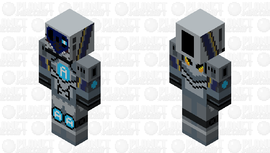 「requested High Quality pythonproject」R262 A train mecha Minecraft Skin