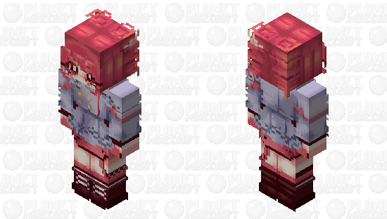 Kasane Teto - Synth V Minecraft Skin