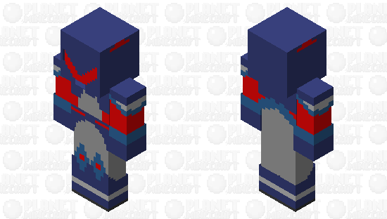 「rarerequested realclass」mecha strike defender Minecraft Skin