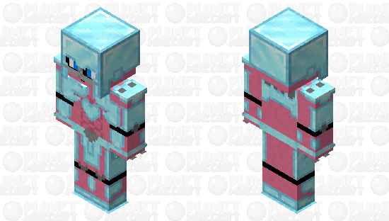 Crazy Diamond Minecraft Skin