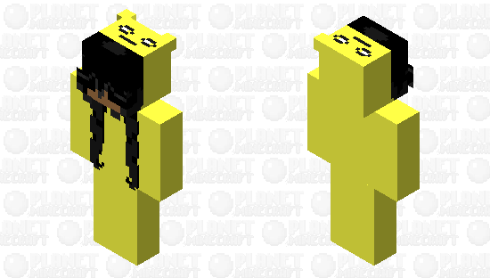 bored & bored yellow Minecraft Skin