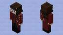 Scarlet Witch Corrupted Minecraft Skin