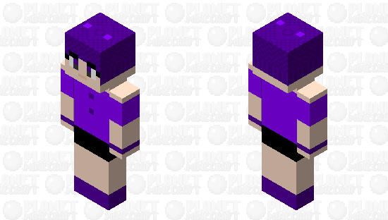 Pochi Science: Purple Minecraft Skin