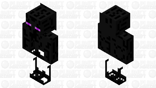 Ender man Minecraft Skin