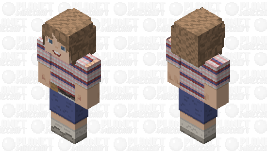 Jurassic World DLC Gray Mitchel Minecraft Skin