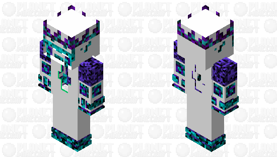 Obsidianite Monarch Minecraft Skin