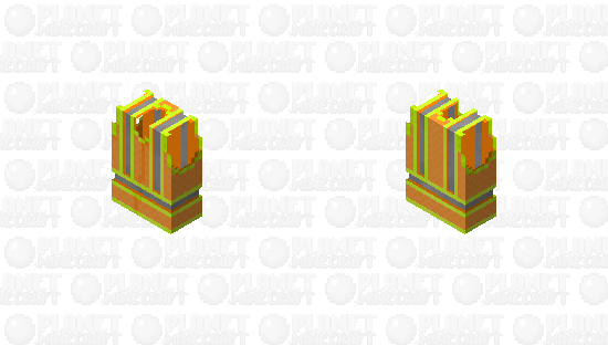 Safety Vest (Full) | Skin Base (Steve shaped) Minecraft Skin