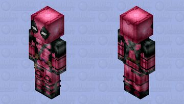 Deadpool HD Bedrock Minecraft Skins | Planet Minecraft Community