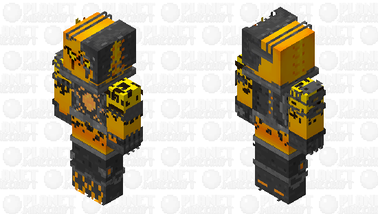 Molten Warlord Minecraft Skin