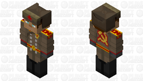 CAPITAN SOVIET Minecraft Skin