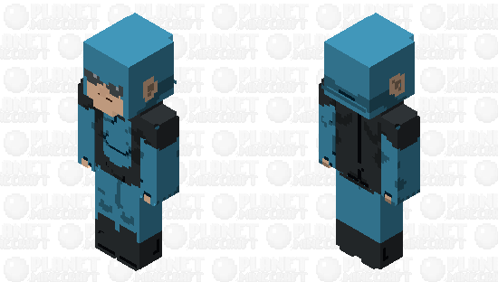 "Cowl Mark" Capvincible (Mark Grayson: Invincible 2021) Minecraft Skin