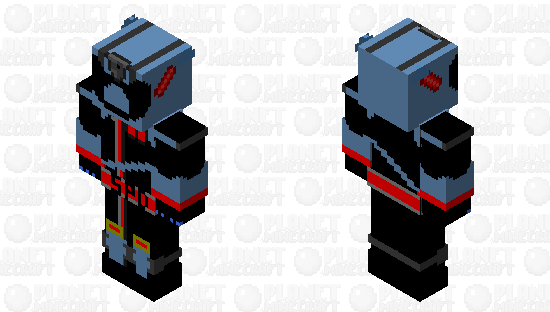 Power Rangers SPD Shadow Ranger (Tokusou Sentai Dekaranger) Minecraft Skin