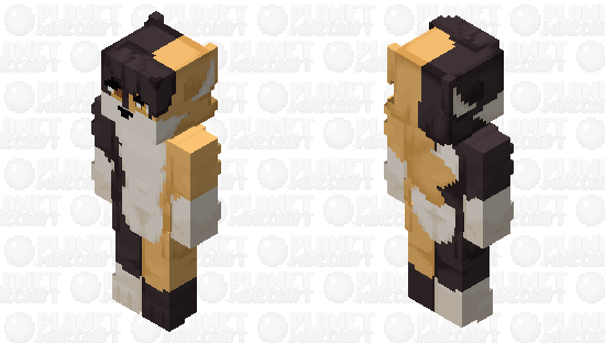 Jack : Wolf mix German Shepherd Minecraft Skin