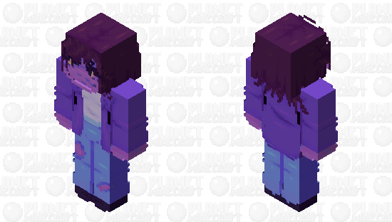 susie (light world ver.) - deltarune (128x) Minecraft Skin