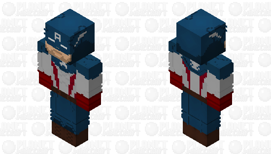 Captain America (Marvel: Concept) Minecraft Skin