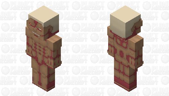 Armored titan Minecraft Skin