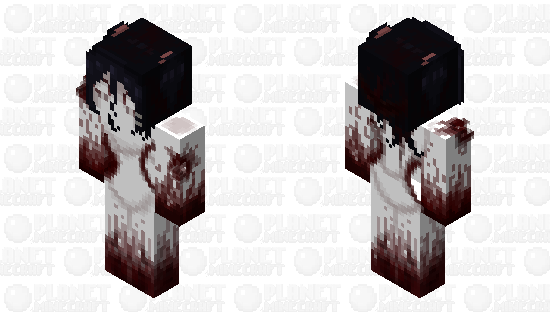 ghost girl Minecraft Skin