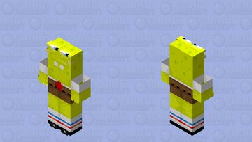 Spongebob Squarepants Minecraft Pe Skins Download And Play SPONGE