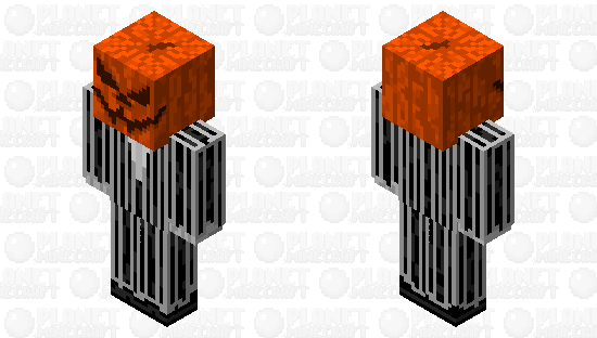 Jack Skellington Minecraft Skin