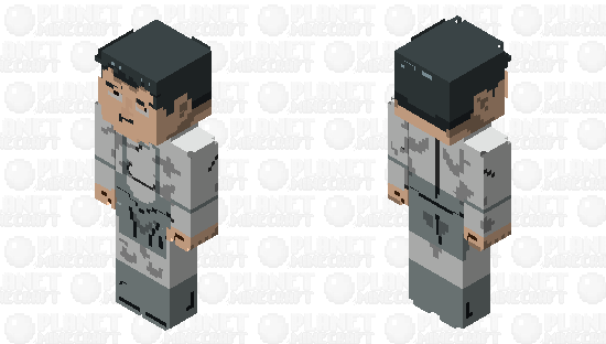 "Mustache Mark" Mustachible (Mark Grayson: Invincible 2021) Minecraft Skin