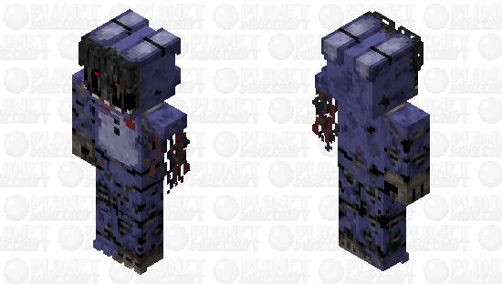 Withered Bonnie | FazTale Minecraft Skin