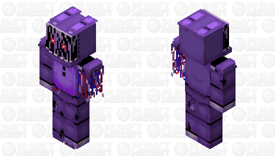 Withered Bonnie - FNaF Minecraft Skin