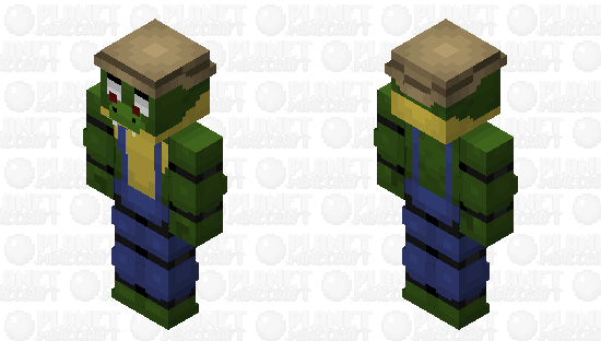 HB’s FNAF Ghost Trail: Spring Monty Minecraft Skin