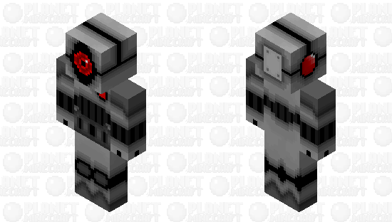Robotic endoskeleton Minecraft Skin