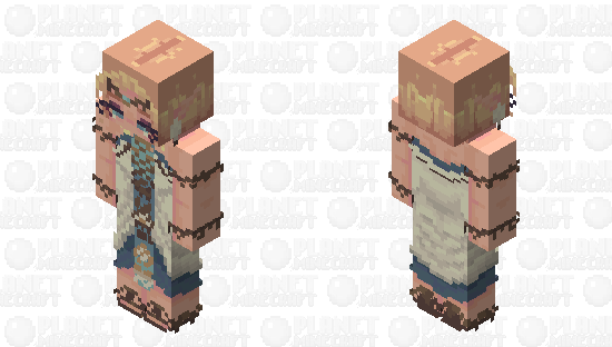 Totk Zelda no hip gaps Minecraft Skin