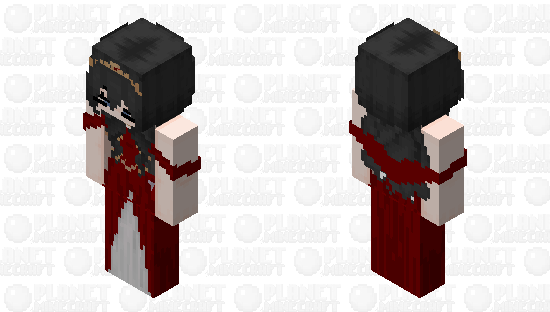 Red wedding Minecraft Skin