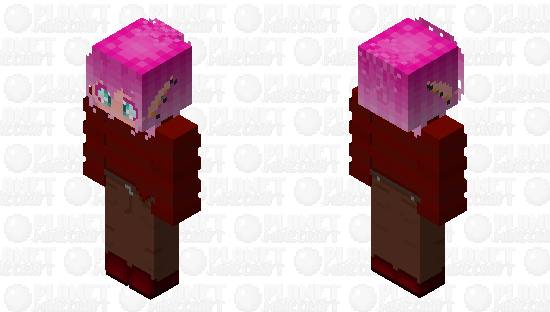 cozy red elf skin Alex arms Minecraft Skin