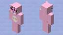 Tenderheart Bear Minecraft Skin