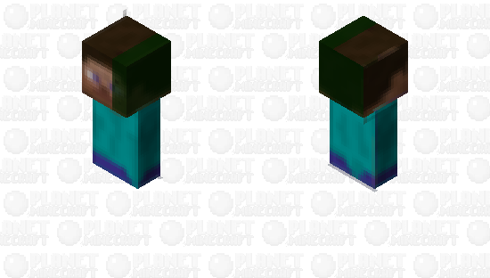 Corrupted steve Minecraft Skin