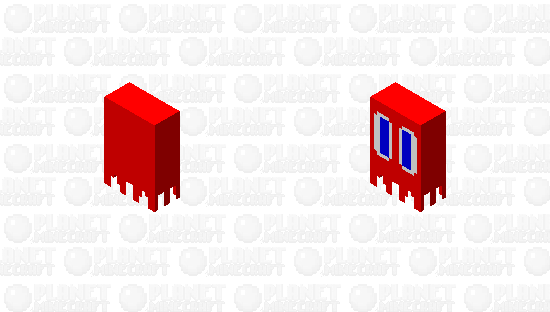 Blinky(Pac-Man) Minecraft Skin