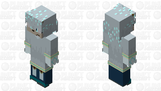 Angry Movie Silver 2 Minecraft Skin